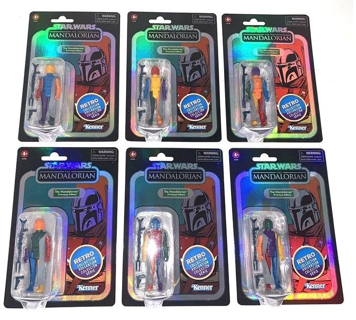 Star Wars The Mandalorian Retro Collection assorted 15x22,5cm