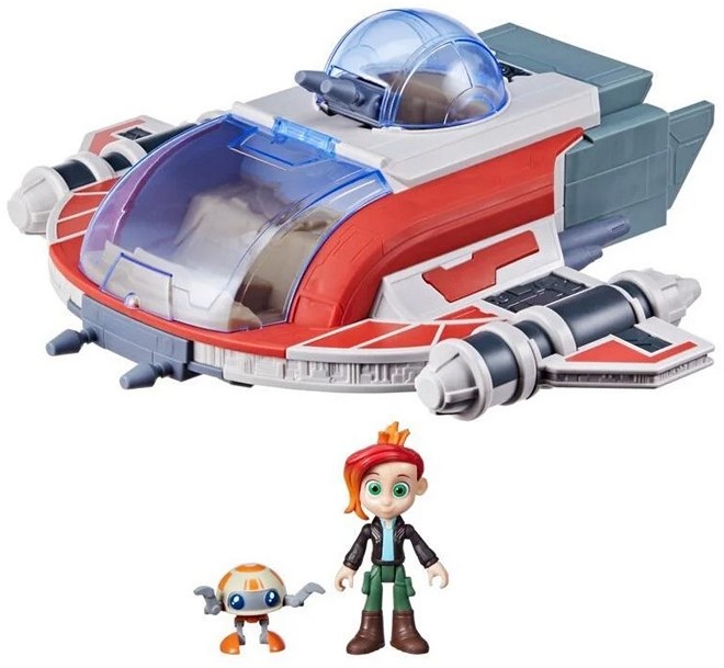 Star Wars Young Jedi Adventures The Crimson Firehawk 31,5x36,5cm