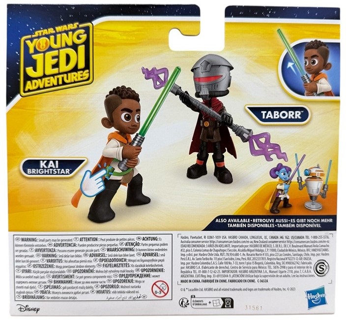 Star Wars The young Jedi Pop-up Lightsaber Duel Kai Brightstar + Taborr ...