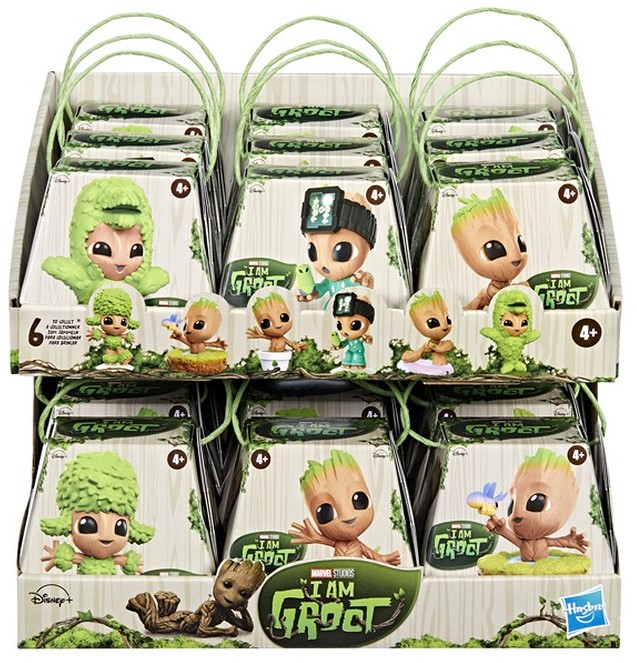 Marvel Studios I Am Groot Figure 7,5x7,5cm sortiert im display