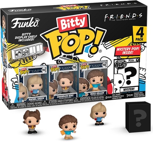 Bitty POP! Friends 80's Rachel 4-Pack 9,5x14cm