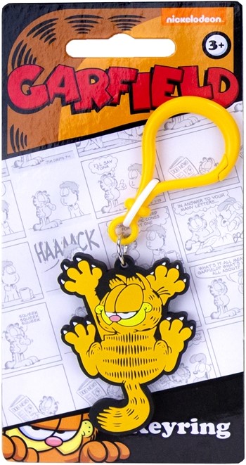 Garfield Keychain 2D PVC 4 assorted 7x15,5cm