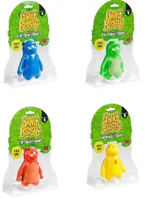 Gang Beasts Stretchy Figure 11,5cm 4 assorted 14,5x24cm