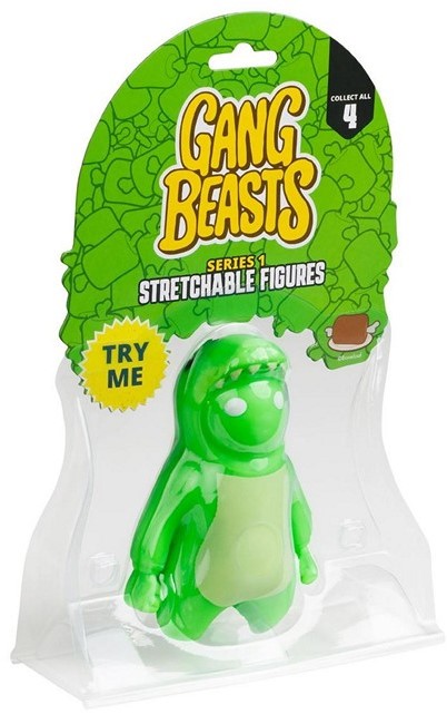 Gang Beasts Stretchy Figure 11,5cm 4 assortitis 14,5x24cm