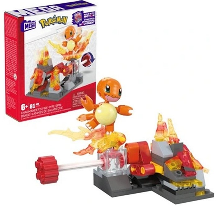 Mega Pokemon Pichu's Forest Forage / Charmanders Fire-Type Spin 2 ...