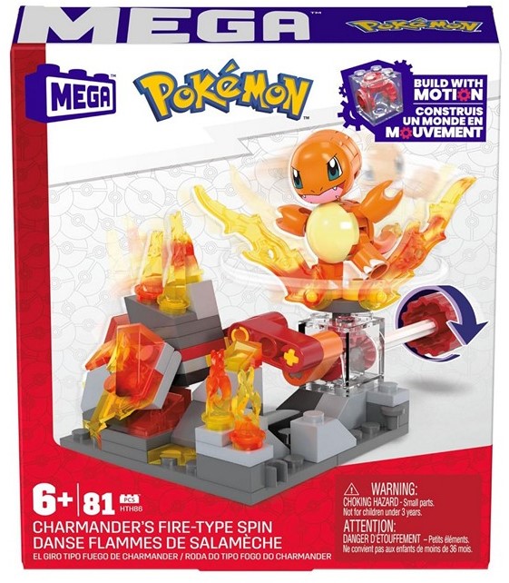 Mega Pokemon Pichu's Forest Forage / Charmanders Fire-Type Spin 2 ...