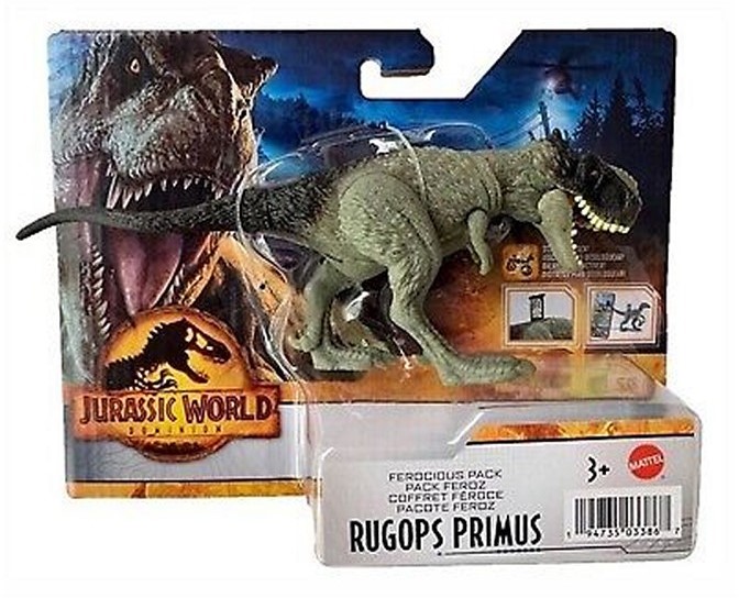 Mattel Jurassic World Ferocious 4 surtidos 16x20,5cm