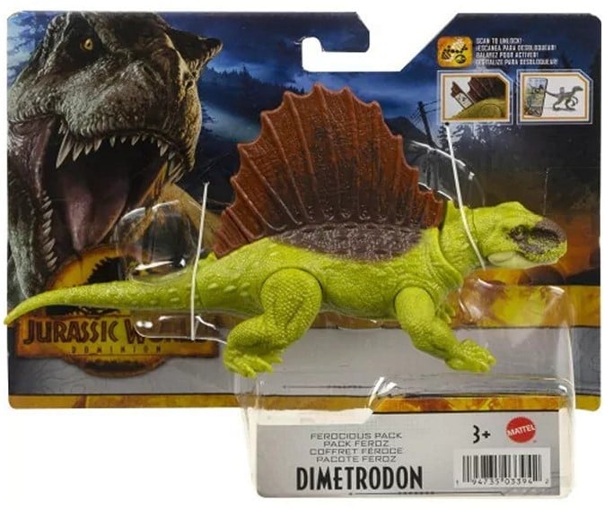 Mattel Jurassic World Ferocious 4 surtidos 16x20,5cm