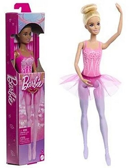 Barbie Doll Ballerina 2 assorted 7,5x32,5cm
