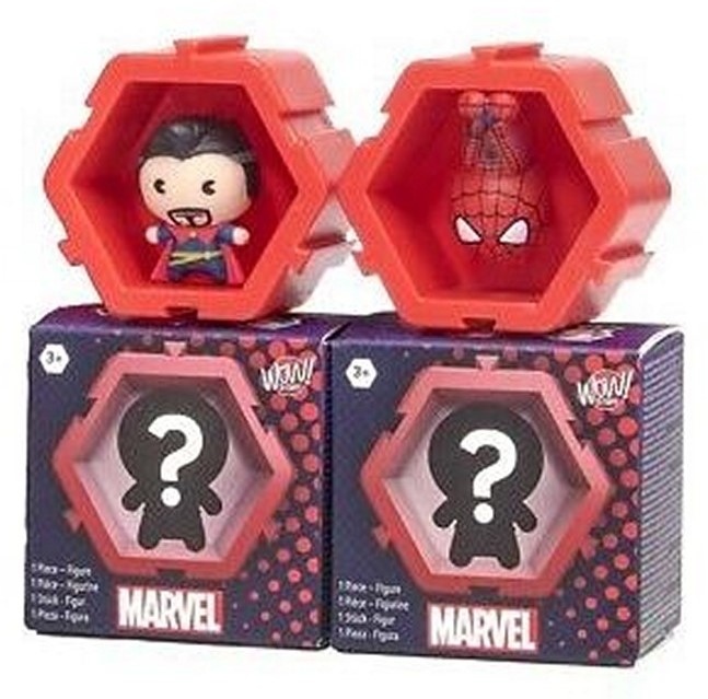 Nano Pods Marvel in box 5x5cm assorted in display