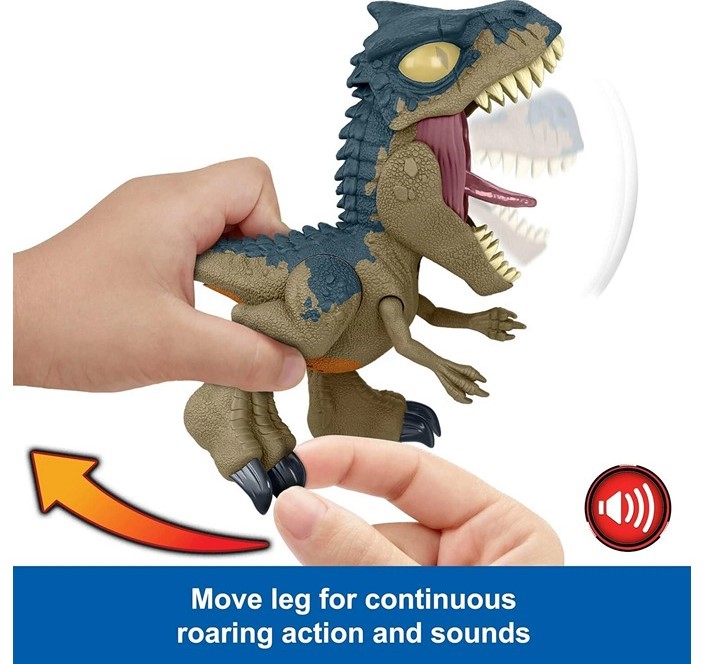 Jurassic World Chaos Theory Mega Roar Allosaurus + Sound 22x22cm