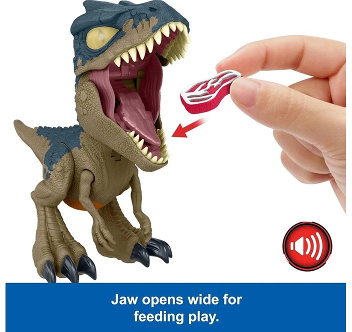 Jurassic World Chaos Theory Mega Roar Allosaurus + Sound 22x22cm