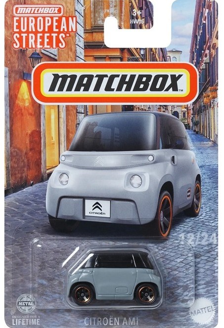 Matchbox European Streets Die-Cast Vehicles assorted 10,5x16cm