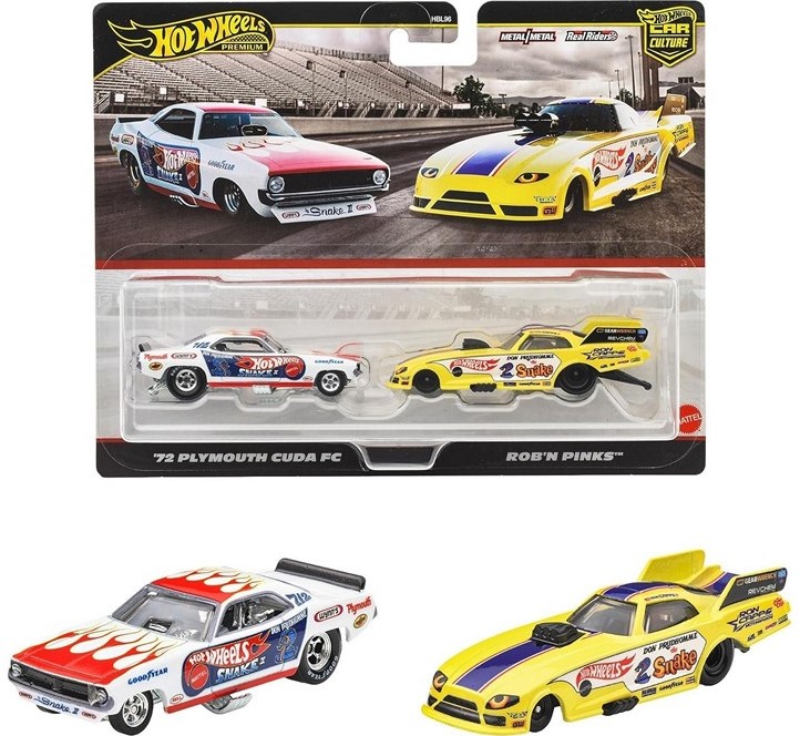Hot Wheels Premium Car Culture Die-Cast Fahrzeug 2-Pack 1:64 16,5x21cm