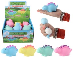Squeeze Dino 12cm 4 assorti in display (12)