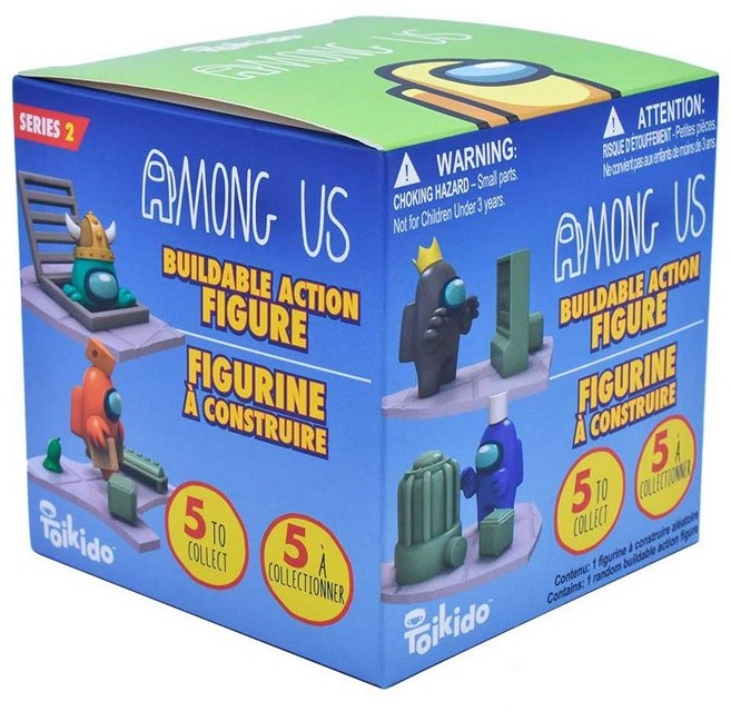 Among Us Buildable Action Figure 9cm assorted in blindbox 8x8cm