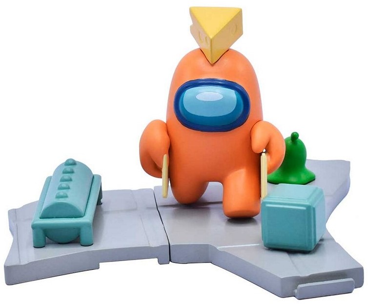 Among Us Buildable Action Figure 9cm surtidos in blindbox 8x8cm