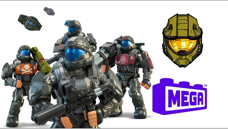 Halo Mega Unboxed Pods 4 assorted in display