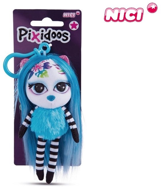 Nici Pixidoos Plüsch puppe mit Karabiner 14cm Nali