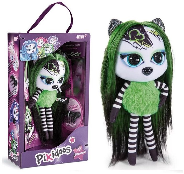 Nici Pixidoos Peluche Bami con accesorios 20cm en caja 16,5x28,5cm