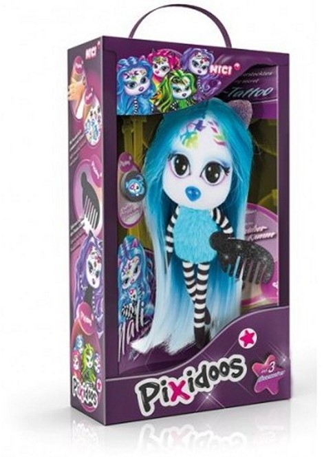 Nici Pixidoos Plüschpuppe Nali mit Zubehör 20cm in Box 16,5x28,5cm