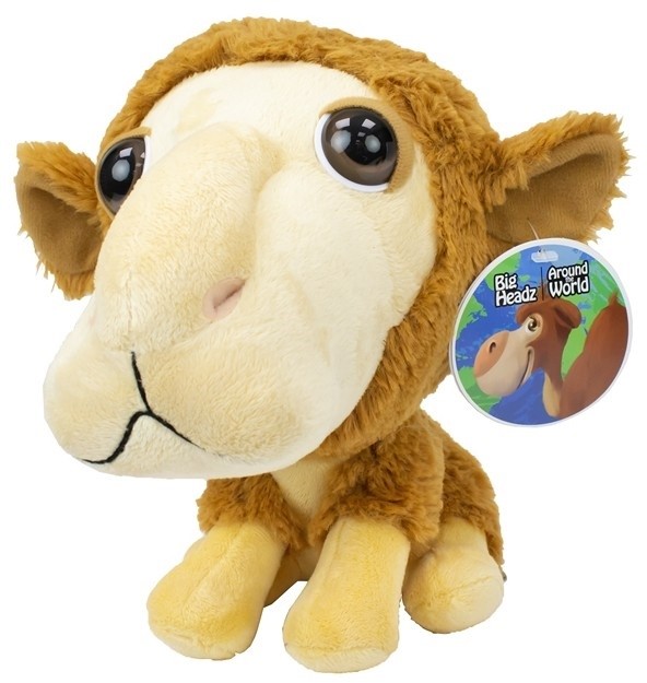 Big Headz Plush Camel 21cm