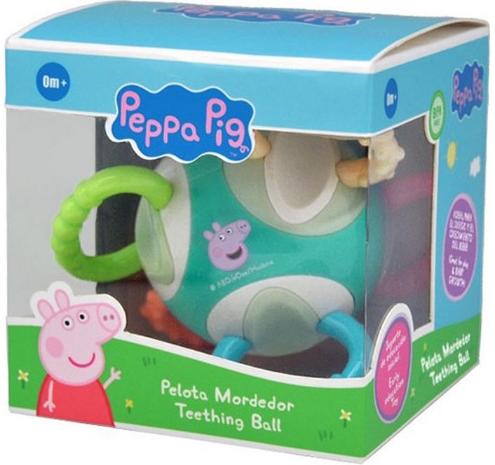 Peppa Pig Teething ball 10x10cm