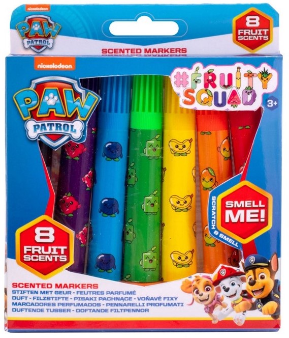 Paw Patrol Marker mit Duf, 8-Pack 11,5x12cm im Display (6)