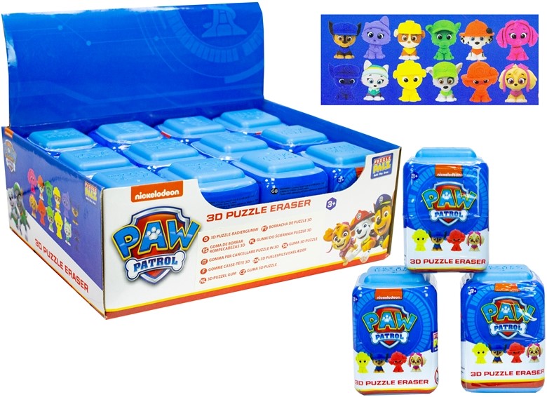 Paw Patrol Scented Puzzle Palz 3D Puzzel Gum assorti in display (16) 4 ...