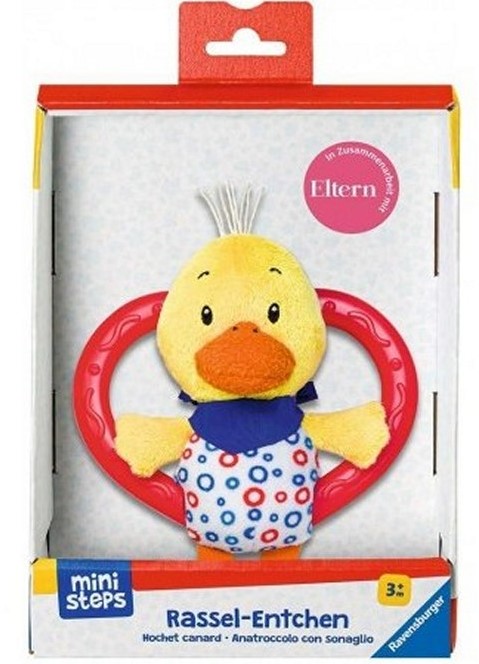 Ravensburger MiniSteps Plush Rattle Duck 15,5x20cm