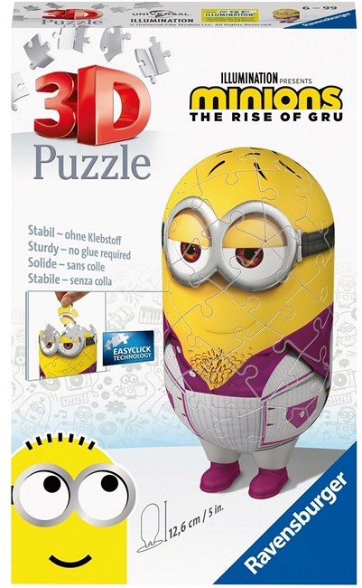 Ravensburger Minions 3D Puzzel 2 assorti 11x18cm