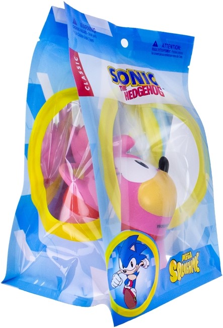 Sonic the Hedgehog Mega Squishme 5 assortis 15,5x22cm