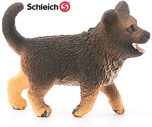 Schleich Farm World German Shepherd puppy 3,5x4cm