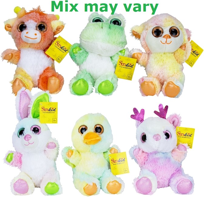 Sunkid Plush Animals Glitter Edition assorted 18cm