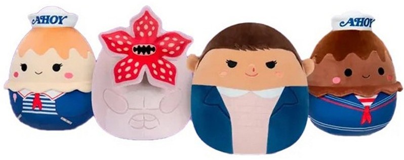 Squishmallows Stranger Things peluche plush 20cm 4 assortis in display (6)
