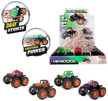 Monster truck Stunt360 fricción 8x9cm 4 surtidos en display (12)