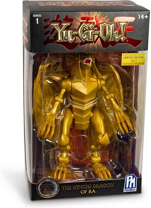 Yu-Gi-Oh! Action Figure 7inch Winged Dragon of Ra 15x25,5cm