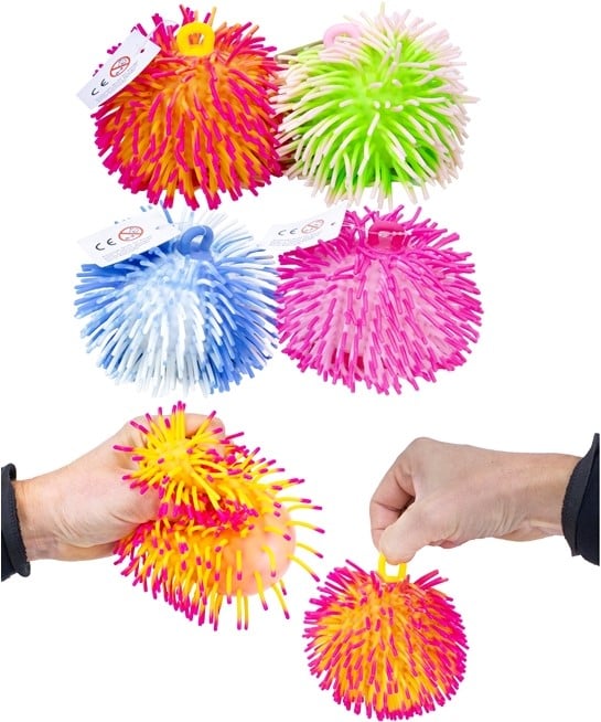 Puffer Ball 4 assorted 13cm